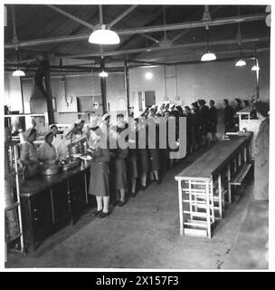 ATS ESTABLISHMENT, NORTHAMPTON - Layout of cookhouse showing ATS ...