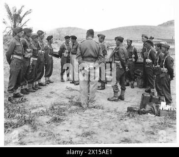 GENERAL MONTGOMERY VISITS UNITS OF THE EIGHTH ARMY PRIOR TO THE BATTLE ...