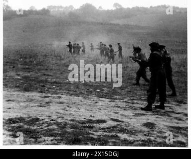 DISTRICT FINALS HOME GUARD BATTLE PLATOON COMPETITION - A platoon on ...