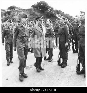 Field Marshal Smuts inspects a Guard of Honour of South African troops ...