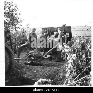 NEW ATTACK OPENS NEAR OSS - The first of a large column of prisoners is ...