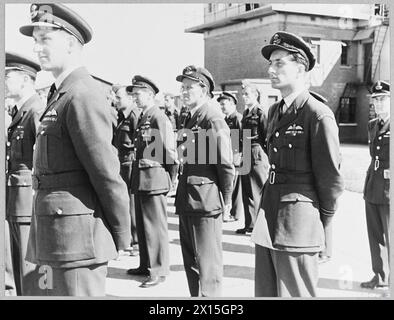 FAREWELL PARADE OF CZECH SQUADRONS - 15867 Picture issued 1945 shows ...