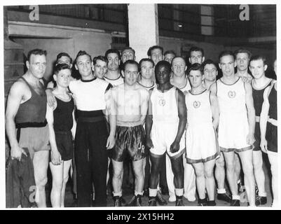 INTER-SERVICE BOXING TOURNAMENT AT ANTWERP - Sergeant Instr.A.Danahar ...
