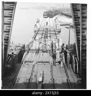 PERMANENT RAMP BRIDGE FOR TRAIN FERRY - Connecting ramp to ship British ...