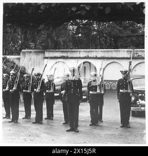 GENERAL CATROUX VISITS ADMIRAL CUNNINGHAM ON BOARD THE FLAGSHIP HMS ...