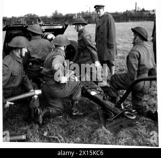 EAST LOTHIAN HOME GUARD BATTALIONS INSPECTED BY GOC-IN-C SCOTTISH ...