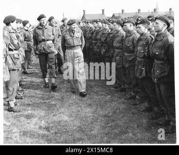 GENERAL MONTGOMERY INSPECTS ALLIED TROOPS - C-in-C Inspecting Dutch ...
