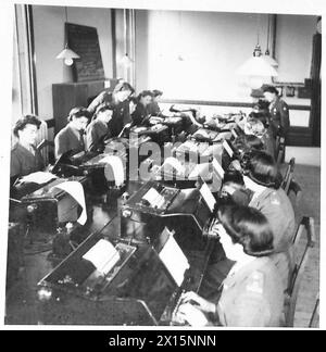 ATS SIGNAL SCHOOL IN SCOTLAND - A complete Signals Office is set up for ...
