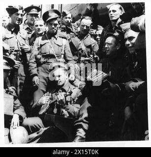 Soldiers of the British Expeditionary Force play football at Chanzy ...