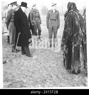 THE PRIME MINISTER WATCHES LATEST INFANTRY TRAINING - When inspecting ...