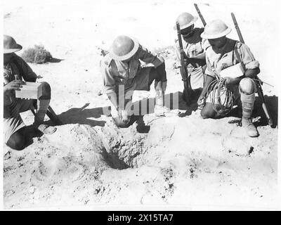 Miners and sappers of an Indian Division safely detonate an unexploded ...