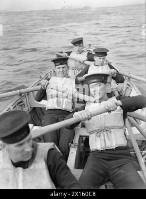 Between 16 and 19 August 1942, an able seaman aboard HMS Anson ...