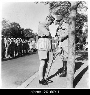 PICTURES FROM SYRIA - General Catroux arriving Photographic negative ...