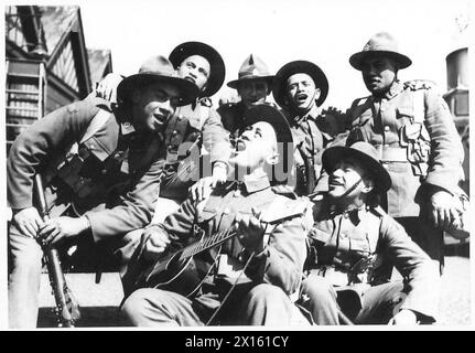 Men of the 28th (Maori) Battalion, 2nd New Zealand Expeditionary Force ...
