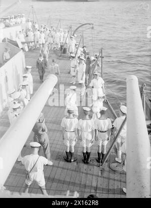 The Japanese Surrender of Penang, 1945 Rear Admiral Bazudi, Commander ...