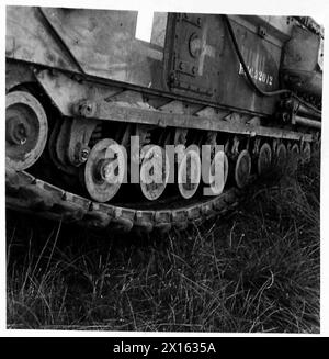 EXPERIMENTS IN TANK RECOVERY - Showing how tracks drop away from bogies ...