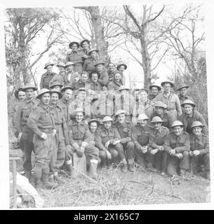 Men of the 78th Field Regiment, Royal Artillery, formed in Edinburgh ...