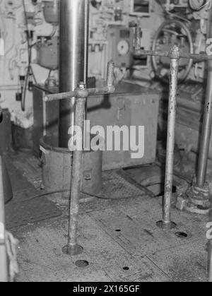 INTERIOR OF HM SUBMARINE GRAPH, CAPTURED GERMAN U-BOAT (U570). OCTOBER ...