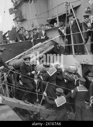 ANOTHER U-BOAT WILL NOT RETURN. 9 JUNE 1943, LIVERPOOL. U-BOAT ...