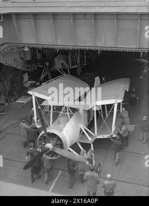 In September and October 1943, Fairey Swordfish aircraft took off from ...