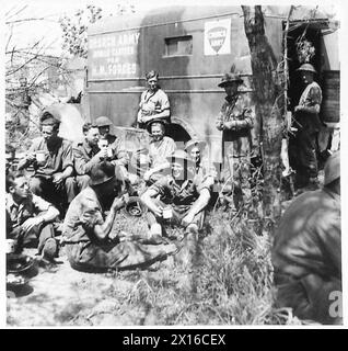 FIFTH ARMY : ANZIO BRIDGEHEAD BRIDGEHEAD CANTEENS - L/Cpl. W. Watson of ...