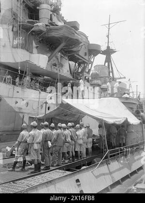 Japanese cruiser Haguro Stock Photo - Alamy