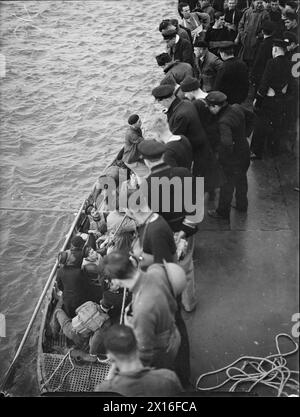 In December 1940, HMS Kelvin rescued thirteen escaped prisoners of war ...