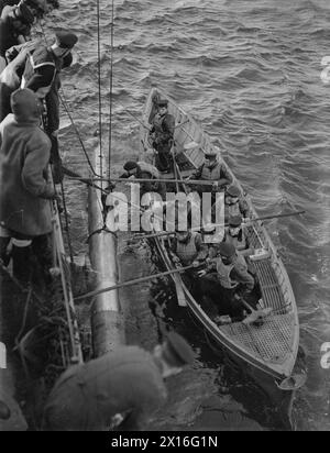 ON BOARD THE DESTROYER HMS COSSACK DURING TORPEDO AND ANTI-SUBMARINE ...