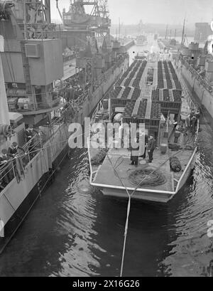 On 13 December 1944, the landing ship dock Eastways at Newcastle on ...