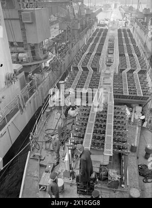 On 13 December 1944, the landing ship dock Eastways at Newcastle on ...