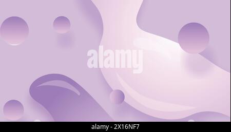 Image of icon over shapes on purple background Stock Photo - Alamy