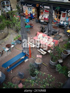 A bar in Borough Market London Stock Photo - Alamy
