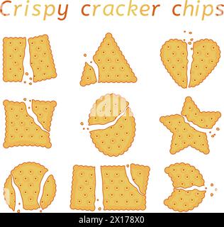 Cheese and Crackers Stock Vector Image & Art - Alamy