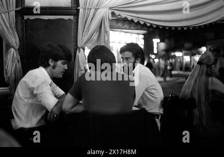 Corrientes Street bar, Buenos Aires downtown, Argentina, March 8th ...