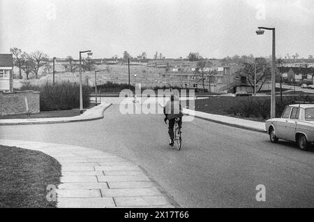 1974 archive photograph of the Clarkhill housing estate (since ...