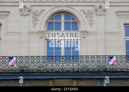 Municipal theatre, Theatre a l'Italienne with balcony railing designed ...