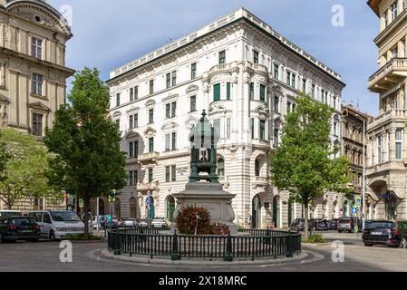 The Batthyany Memorial consisting of an eternal flame in Budapest ...