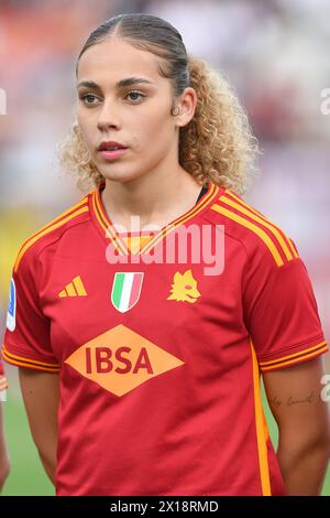 Roma, Lazio. 15th Apr, 2024. Jennifer Onyi Echegini of Juventus during ...