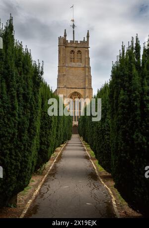 Church of All Saints, Martock Stock Photo - Alamy