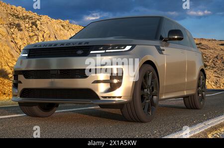 New Range Rover Sport | High-performance SUV Stock Photo - Alamy
