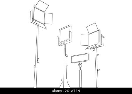 lighting spotlight stage cartoon vector illustration Stock Vector Image ...