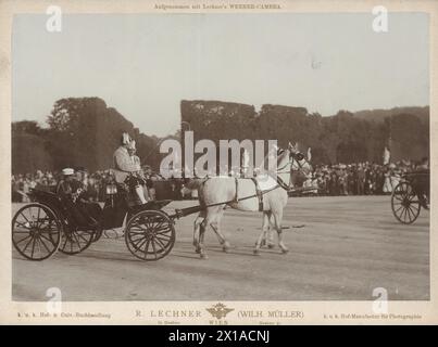 Horse-drawn barouche, 19th century Stock Photo - Alamy