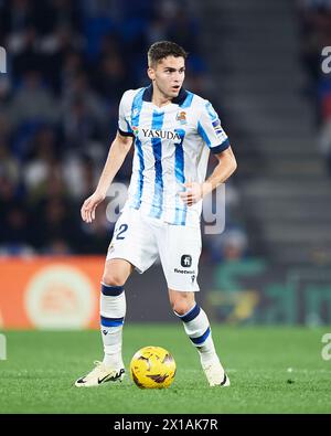 Arsen Zakharyan of Real Sociedad during the Spanish championship LaLiga ...