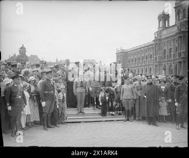 Vienna 1, Heldenplatz (square), parade of the Ostmark (Eastern March)s ...