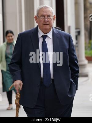 David Mills, Chief Executive of Post Office Ltd (left), and Mike Soden ...