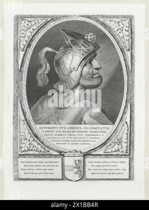 Gottfried ], the hunchback, Duke of Lower Lorraine, - 19830422 PD32843 ...