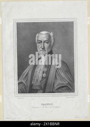 Carnot, Joseph Francois Claude Stock Photo - Alamy