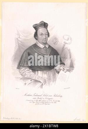 Bilenberg, Matthew Ferdinand von, abbot of St. Nikolaus in Prague, 1st ...