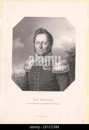 Karl Frederick, Grand Duke of Saxe-Weimar Eisenach, - 19830422 PD81353 ...