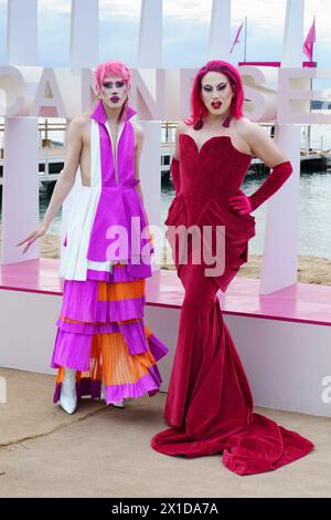 Rose and Punani attends the Photocall during the 7th Canneseries ...